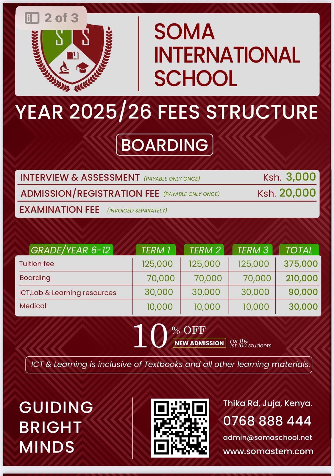 Admission – Soma International School